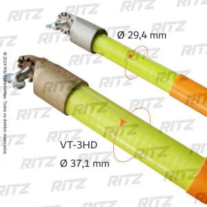 Vara de Manobra Telescópica